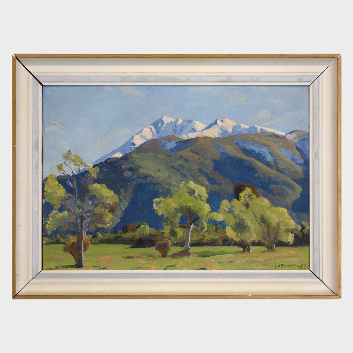 Mt Peel and Houhere Trees – NZ artbroker