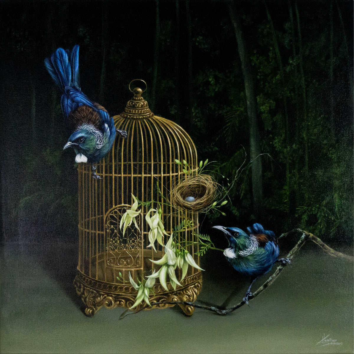 The Gilded Cage – NZ artbroker