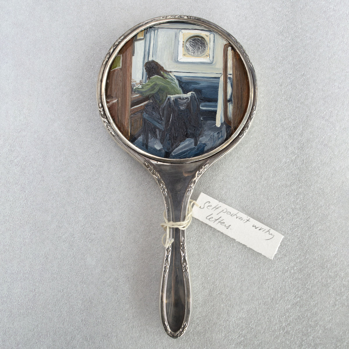 Self Portrait Writing Letters – NZ Artbroker