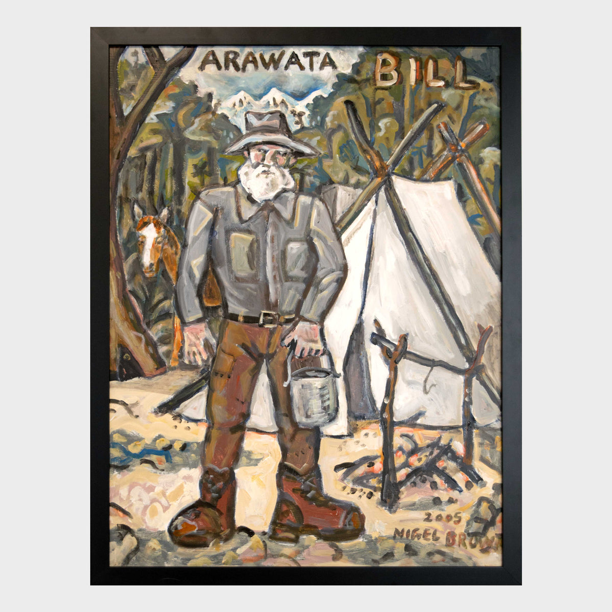 Arawata Bill's Tent – NZ Artbroker